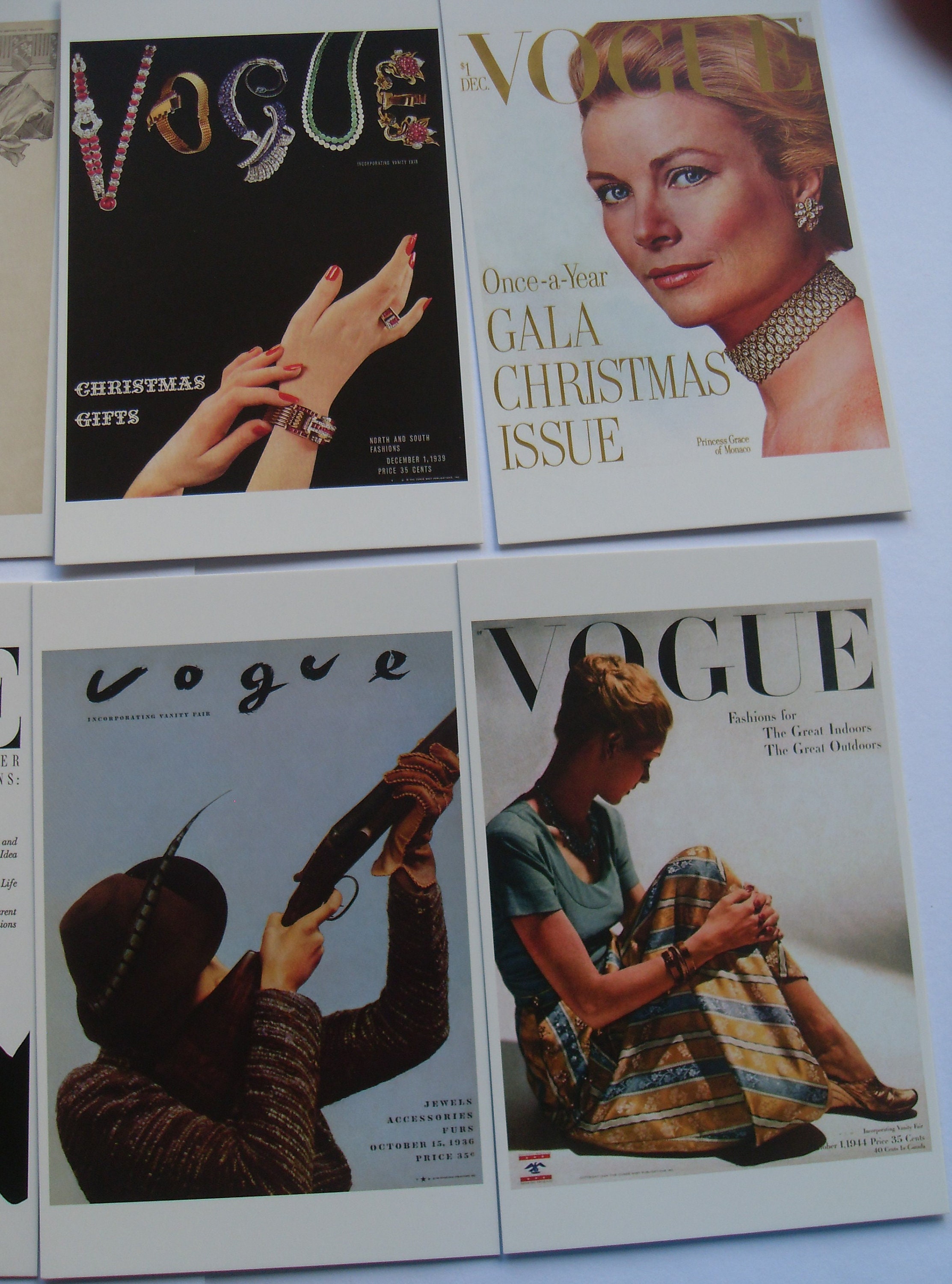 Vogue Magazine Cover Postcards - Etsy