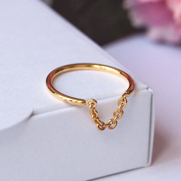 Chain Ring - Etsy