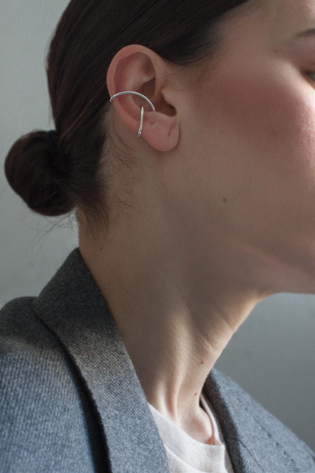 LUMA Ear Cuff · Sculptural Ear Cuff · Modern Jewelry · Minimalist ...