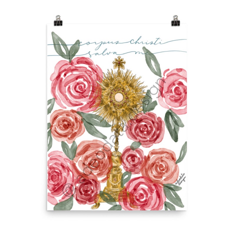 Catholic Lettering Catholic Art Eucharist Catholic - Etsy