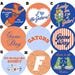 Florida Gators Gameday Pin Buttons - Work 'em Silly Collection - Etsy