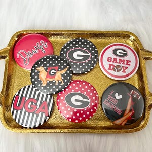 UGA | Gameday Georgia Buttons - Etsy