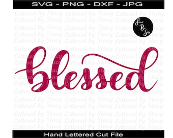 Blessed svg | Etsy