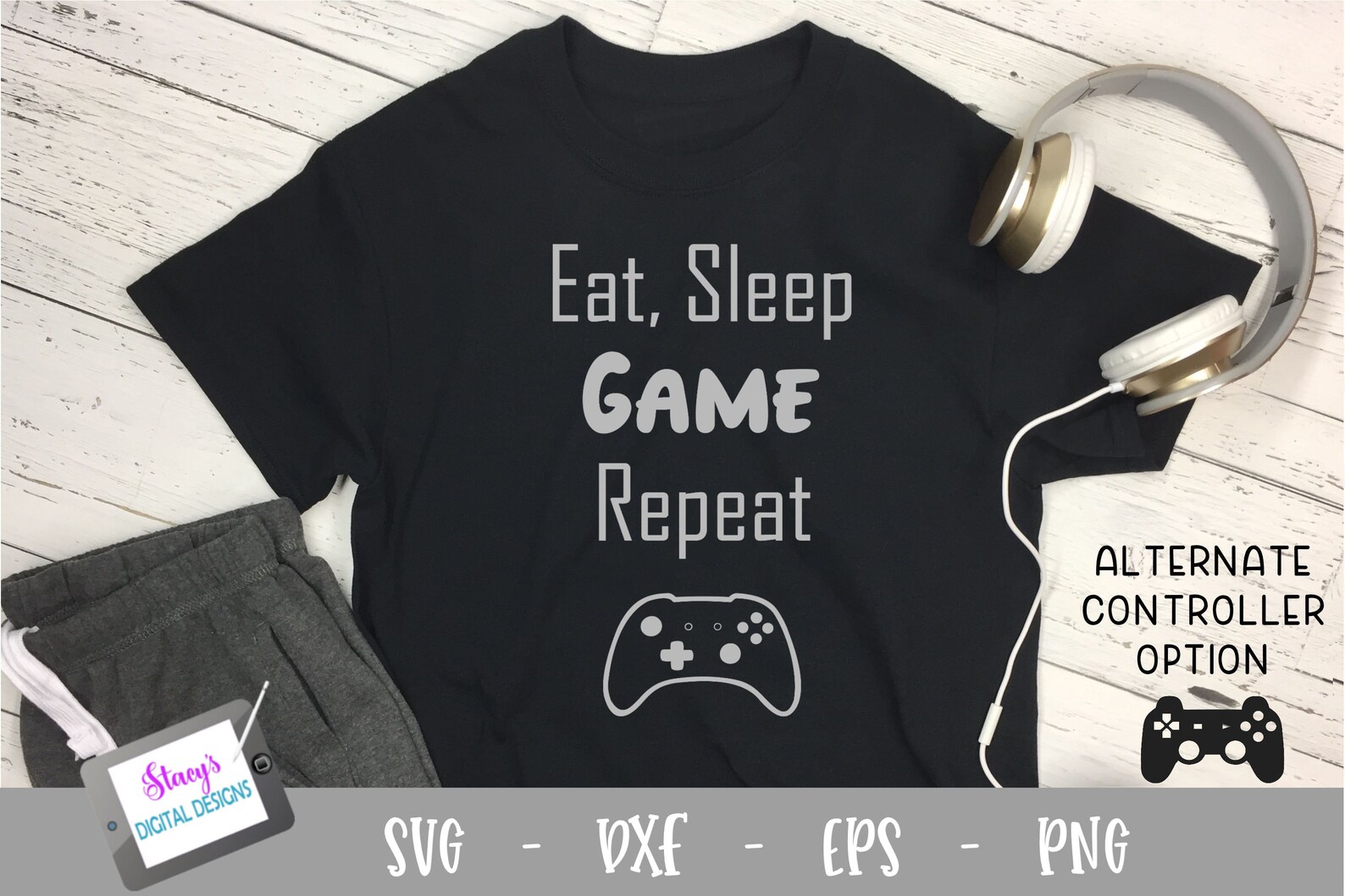 Gamer SVG Bundle - 4 Video Game SVG Files SVG for Cricut and Silhouette ...
