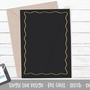 Single Line Frame Bundle - 8 Foil Quill / Sketch SVG Designs - Etsy ...