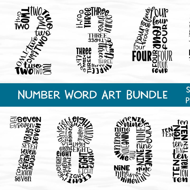Word Clip Art - Etsy