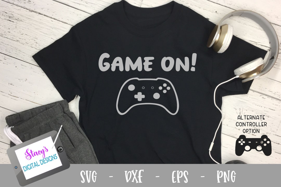 Video Game SVG Game On SVG for Cricut and Silhouette - Etsy