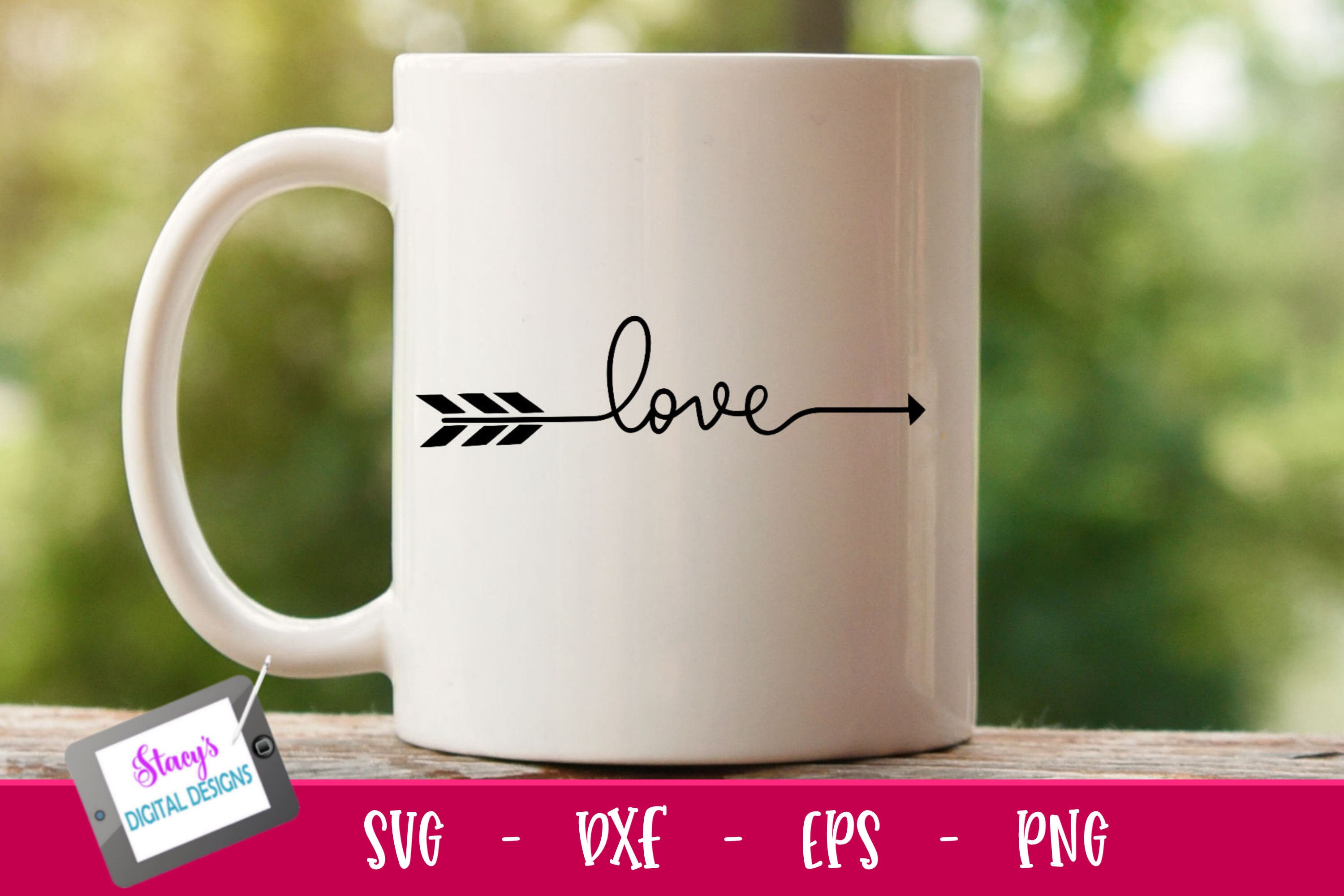 Love SVG Bundle 5 Love Cricut and Silhouette Cut Files | Etsy