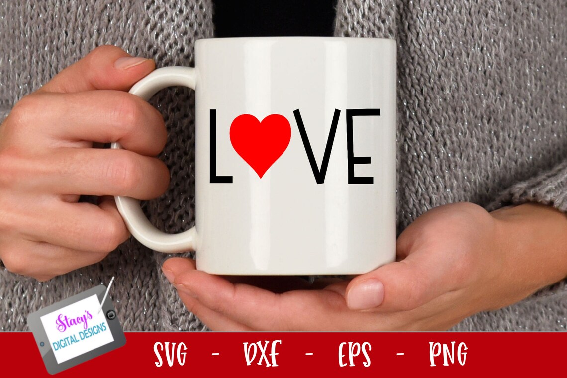 Love SVG Bundle 5 Love Cricut and Silhouette Cut Files | Etsy