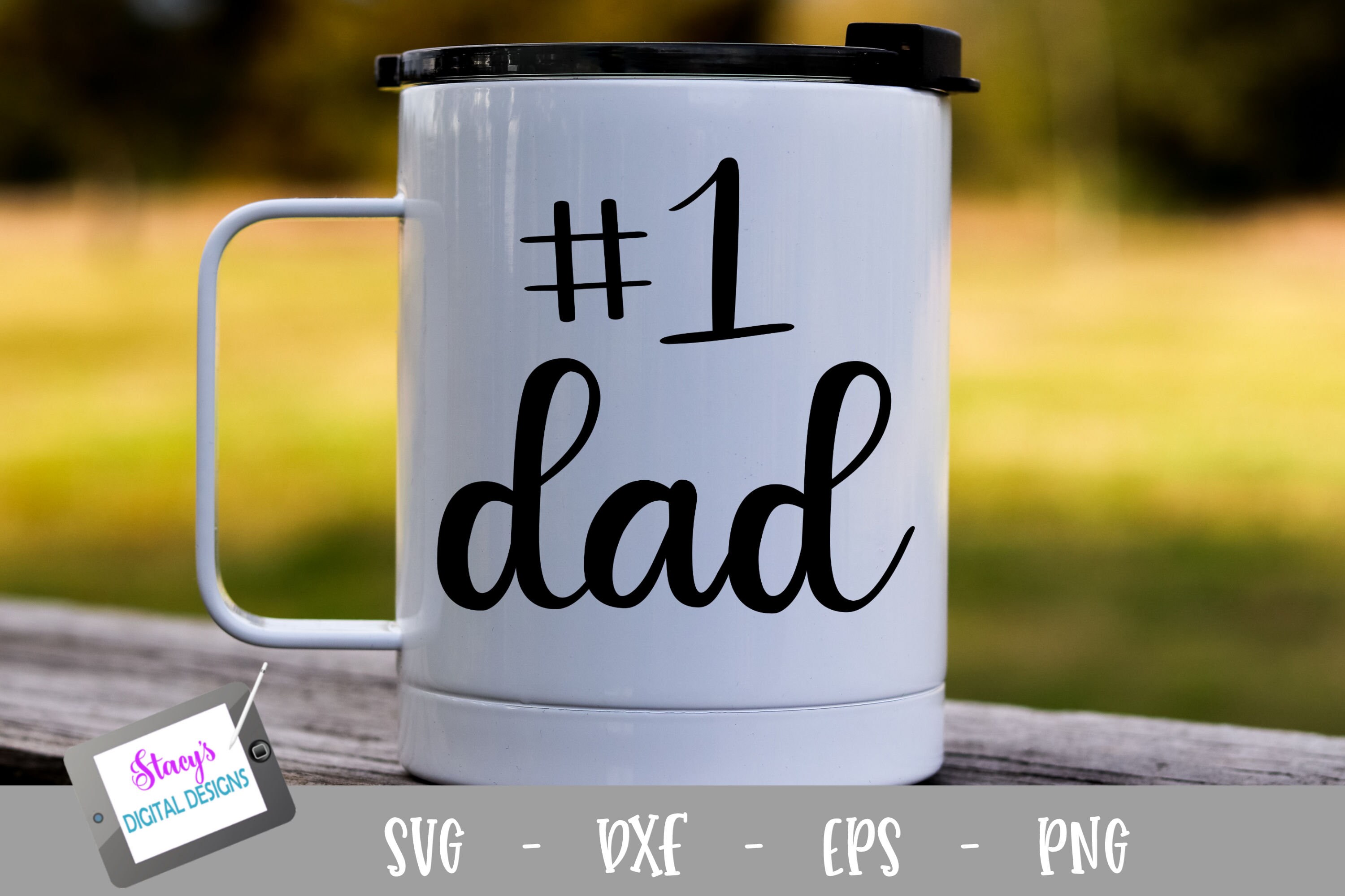 Dad SVG Number One Dad Cut File for Cricut and Silhouette - Etsy