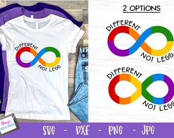 Different Not Less Svg - Etsy