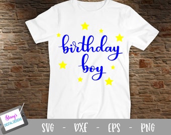 Boys Birthday SVG Birthday Boy SVG Cut File Superhero - Etsy
