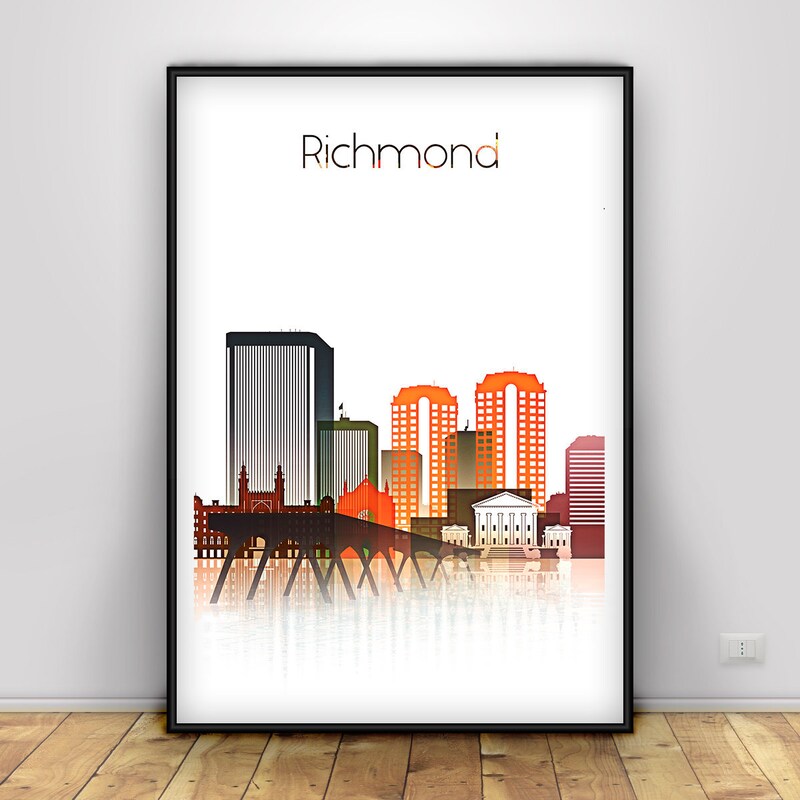 Richmond Poster - Etsy