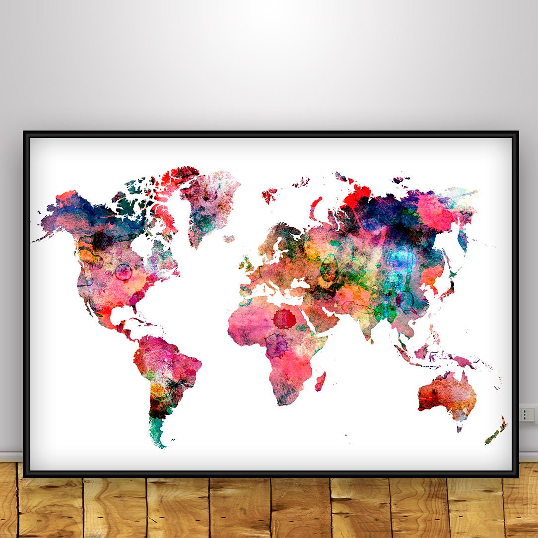 Wanderlust Travel Map