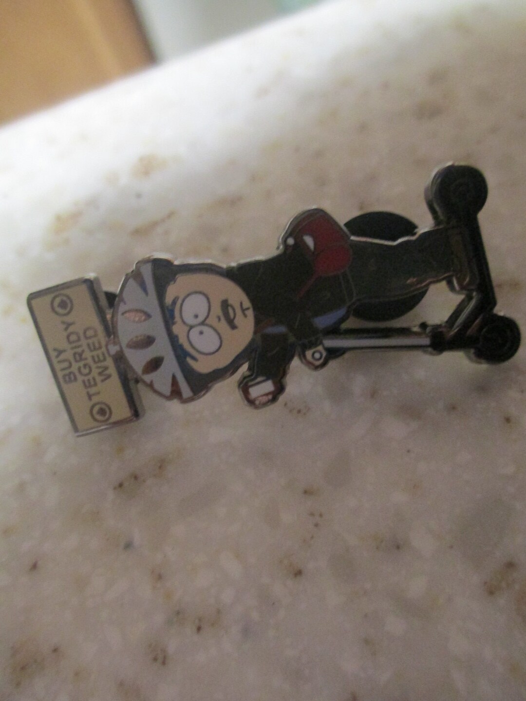 Randy Marsh Scooter Tegridy Farms Double Posted Hard Enamel Pin - Etsy