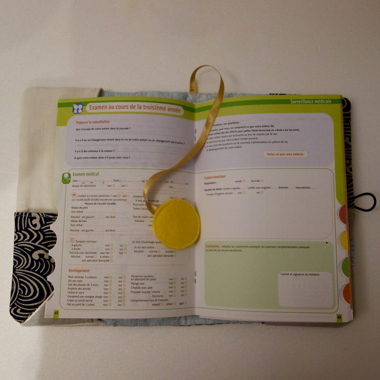 Personalized Health Notebook Cover A5 Customizable Japomania Series - Etsy