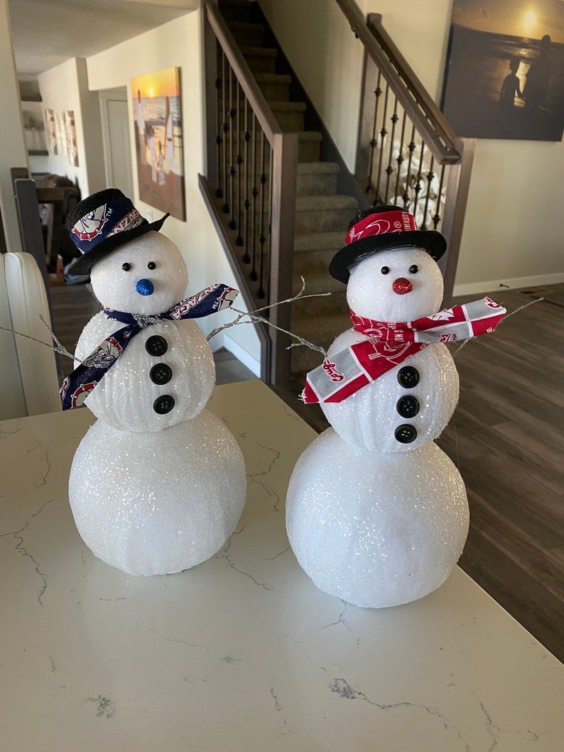 Washington State University GU/WSU Snowman - Etsy