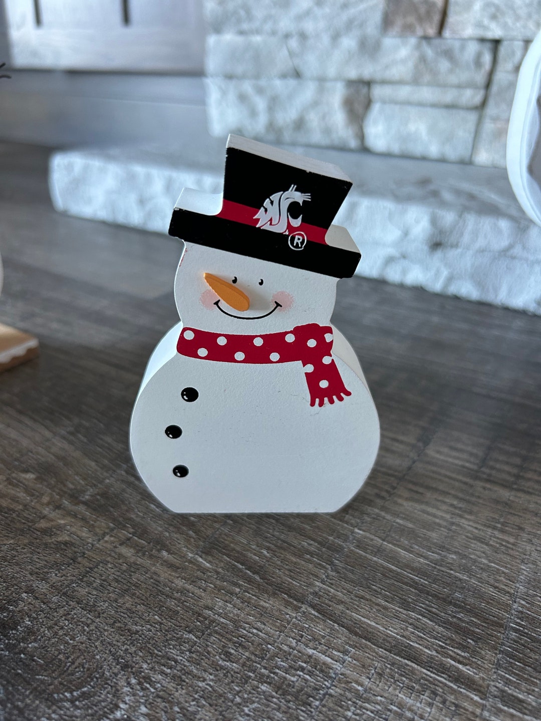 Washington State University Snowman - Etsy
