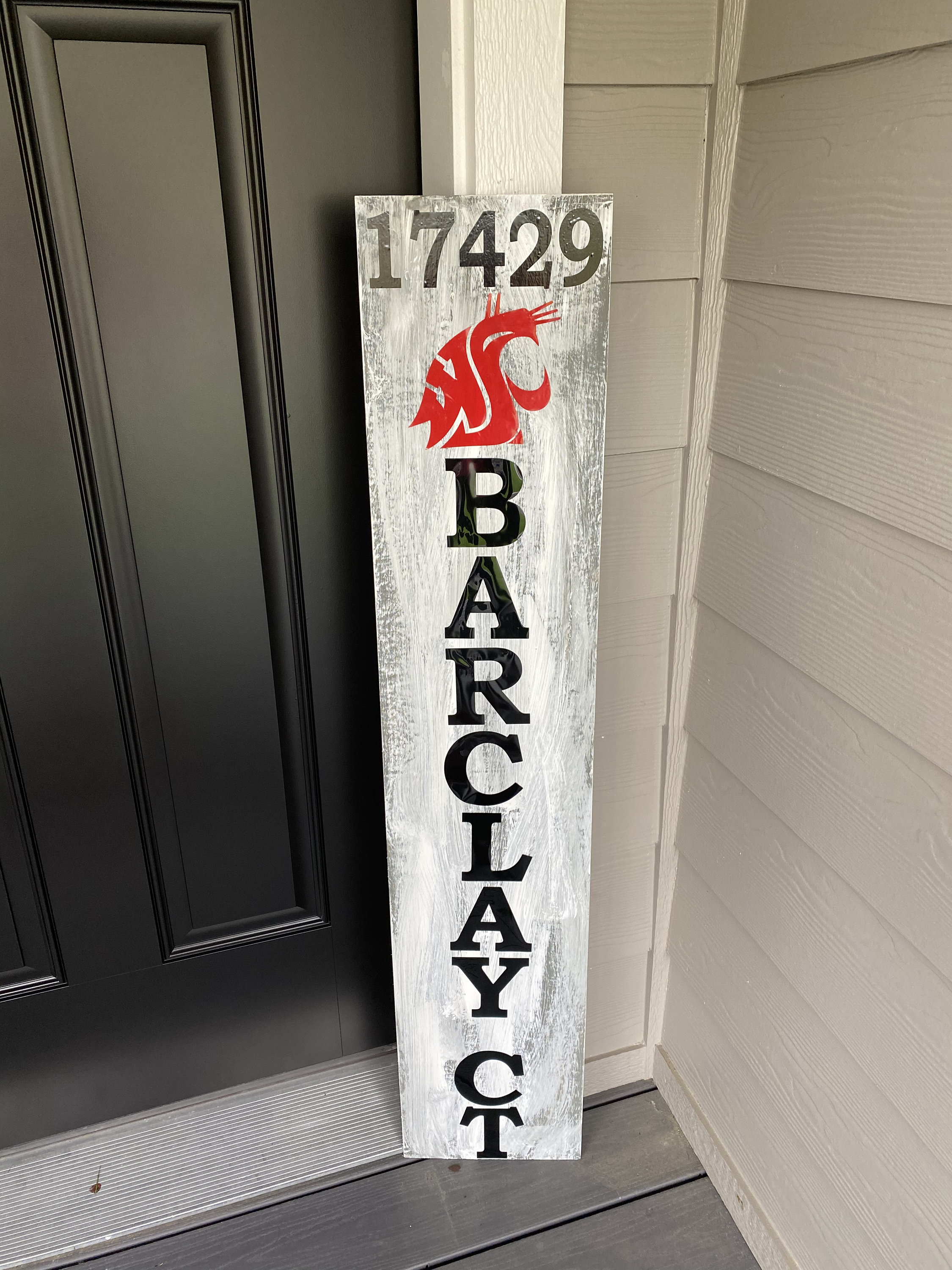 WSU Cougars Home Signs - Etsy