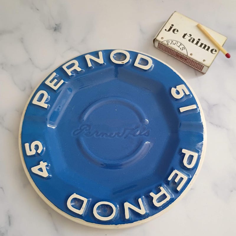 Pernod Vintage Ashtray - Etsy
