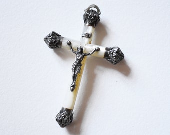 Antique crucifix | Etsy