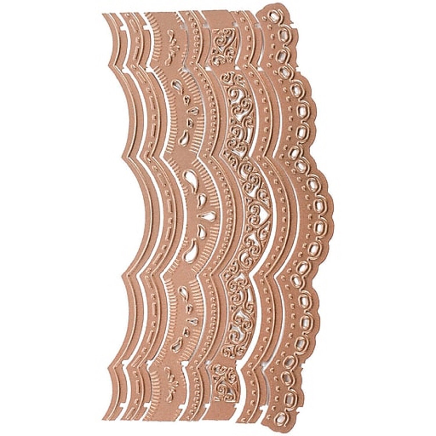 Spellbinders S5-182 A2 Scalloped Borders One - Etsy