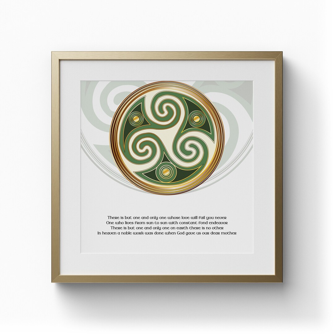 Personalized Gift for Mom | Irish Blessing Mother | Irish Decor | Irish ...