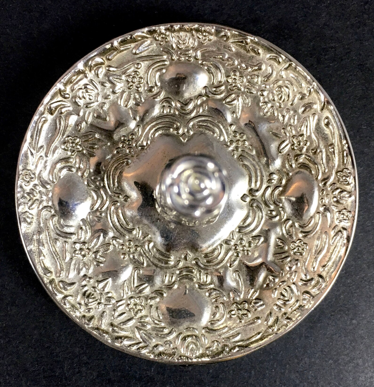 Pretty Silver Plate Ring Dish Ring Tree Ring Holder With - Etsy