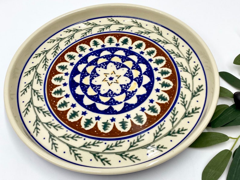 Vintage Star of David Plate Boleslawiec Pottery Plate - Etsy