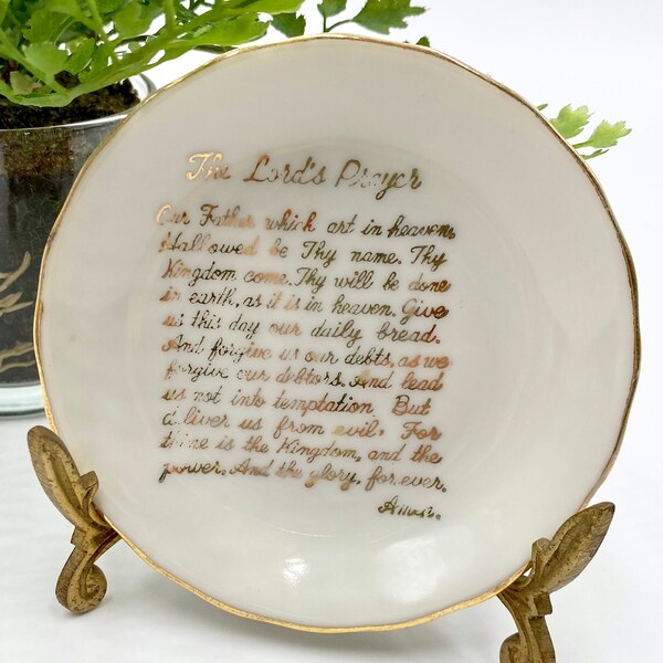 Prayer Plate - Etsy