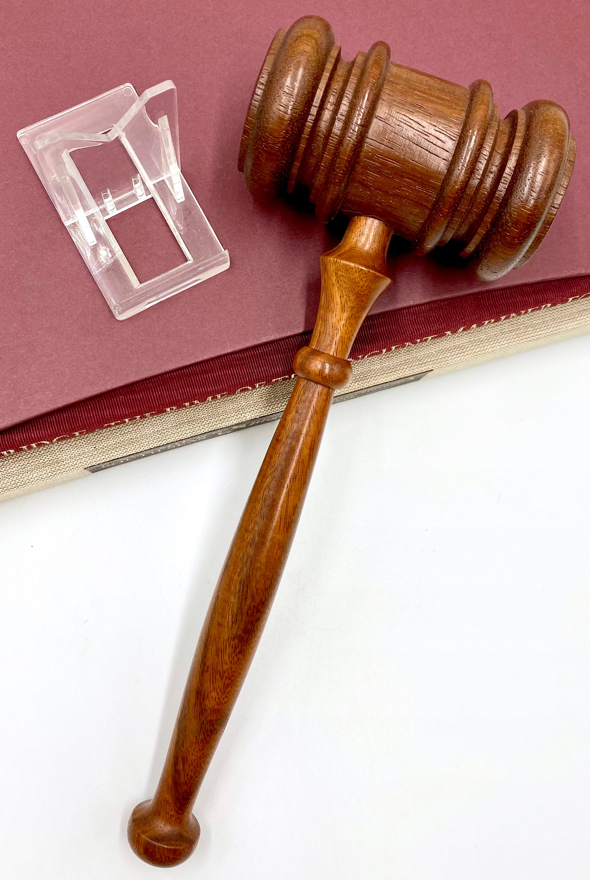 Judge Banging Gavel Against Accountant