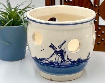 Delft Bulb Planter - Etsy