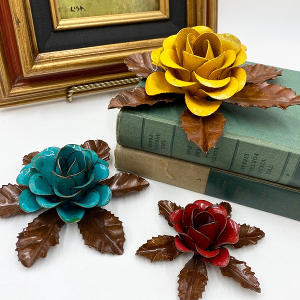 Tole Painted Flowers - Etsy
