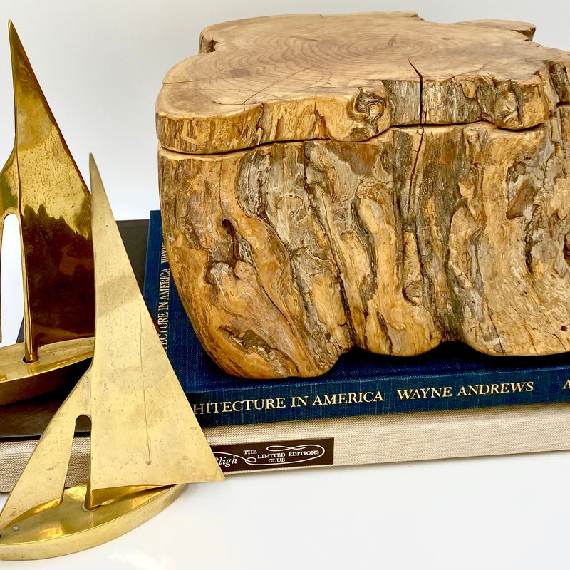 Rustic Log Decor - Etsy