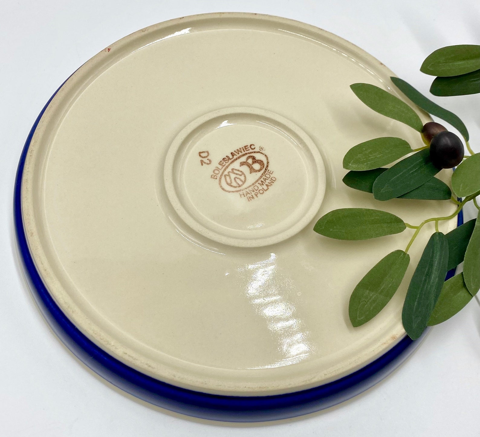 Vintage Star of David Plate Boleslawiec Pottery Plate - Etsy