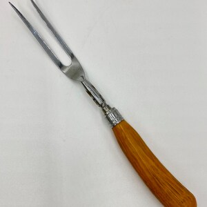 BUYER’S CHOICE Vintage Meat Fork With Thick Solid Bakelite Handle ...