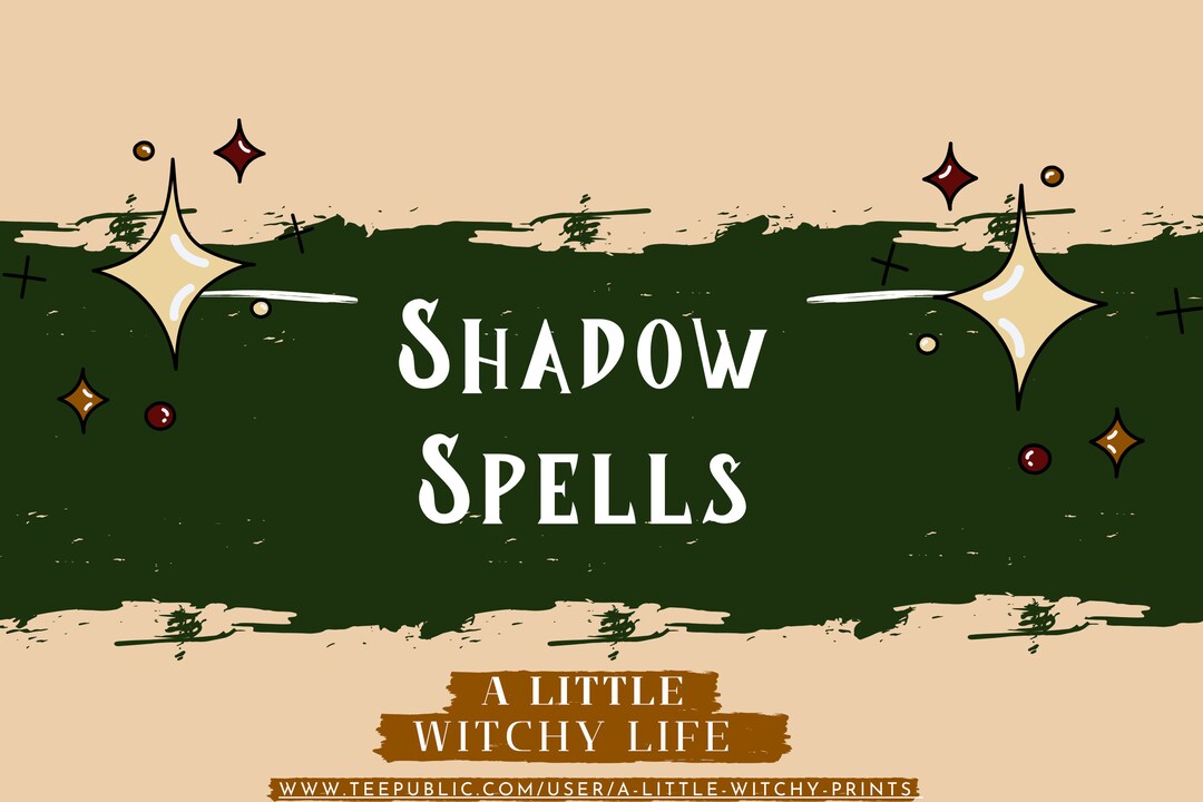 Shadow Spells Spell Book Witch Grimoire Wicca for Beginners Pdf ...