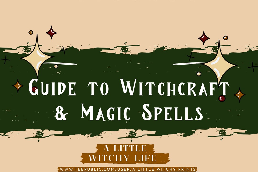 Ultimate Guide to Witchcraft & Magic Spells | Spell Book | Witch ...