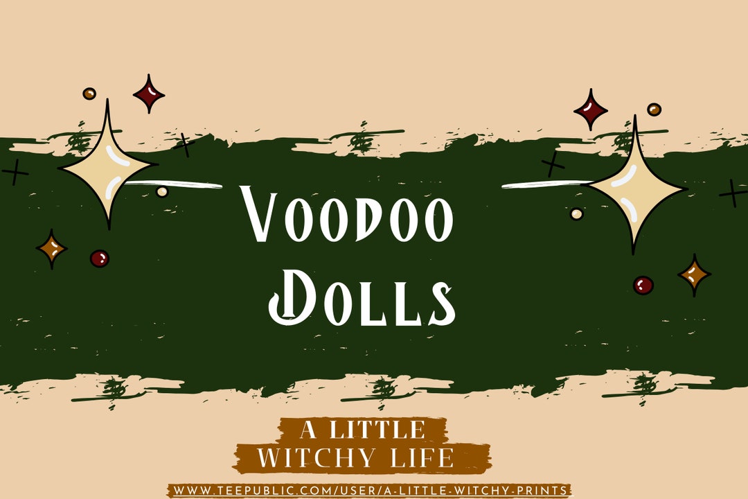 Voodoo Dolls | Hoodoo Hex Curses Binding | PDF Download | Baby Witch ...
