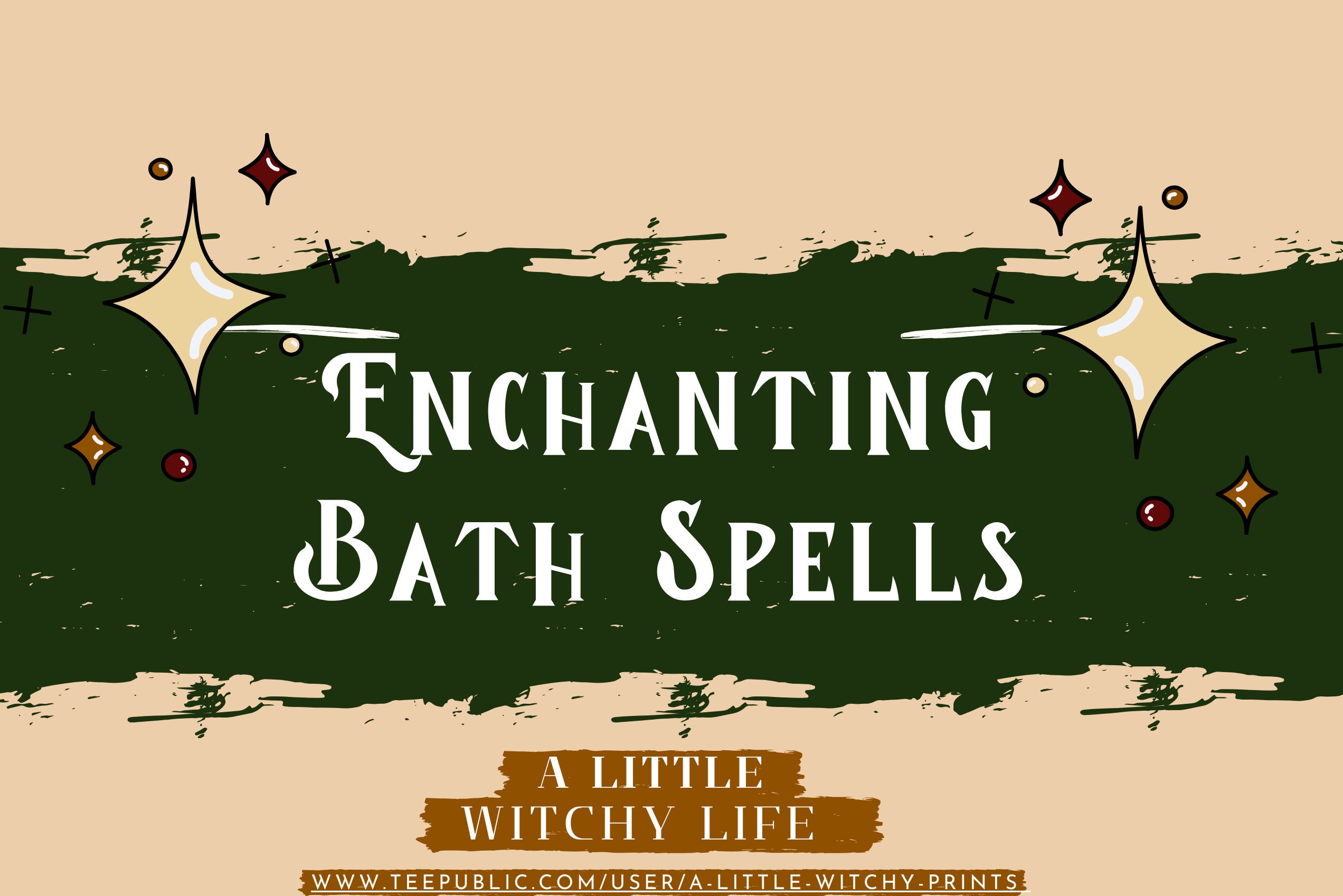 Enchanting Bath Spells Ebook: Witchcraft Rituals (PDF Download) - Etsy