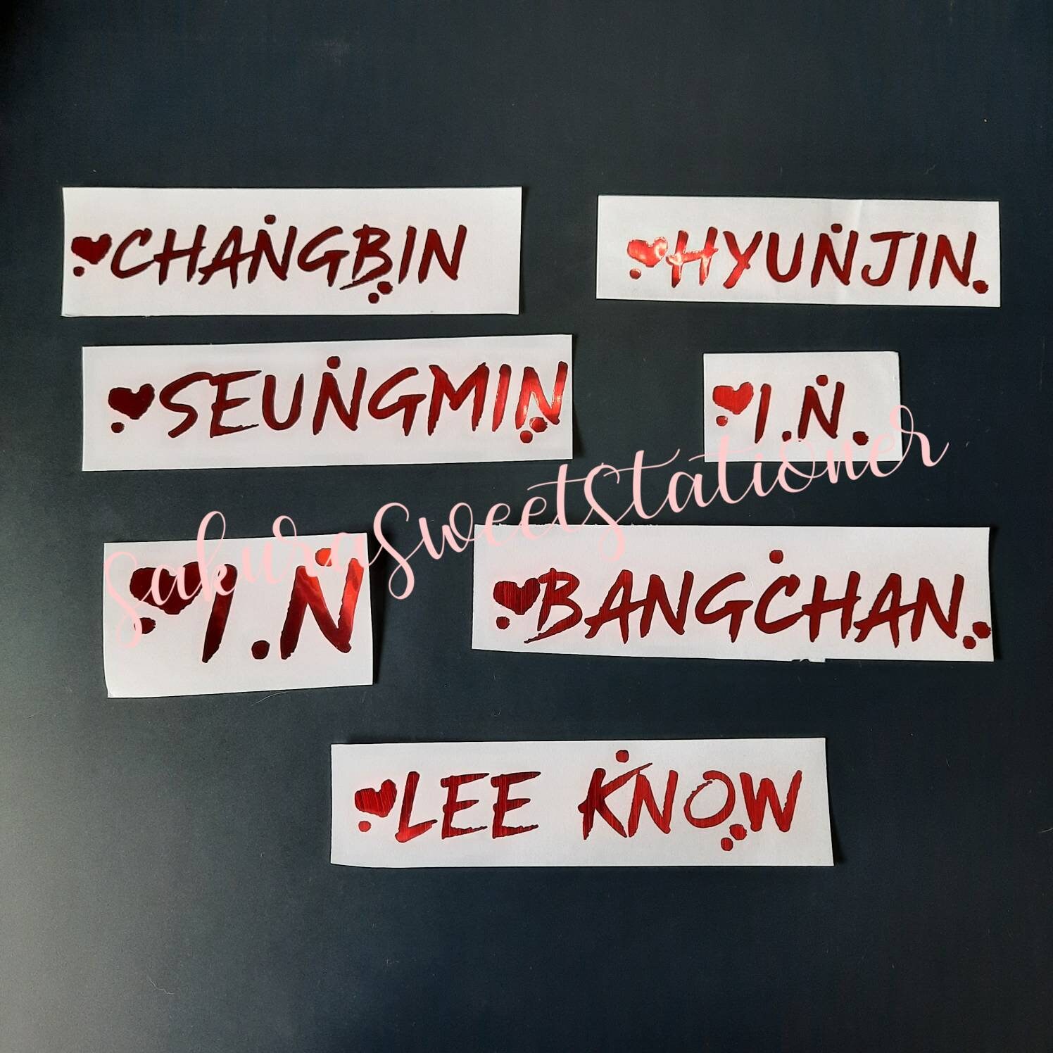 STRAY KIDS STAY K Pop Binder Lightstick Member Name Design - Etsy