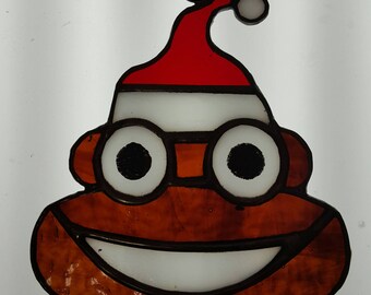 Poop Emoji Glass | Etsy