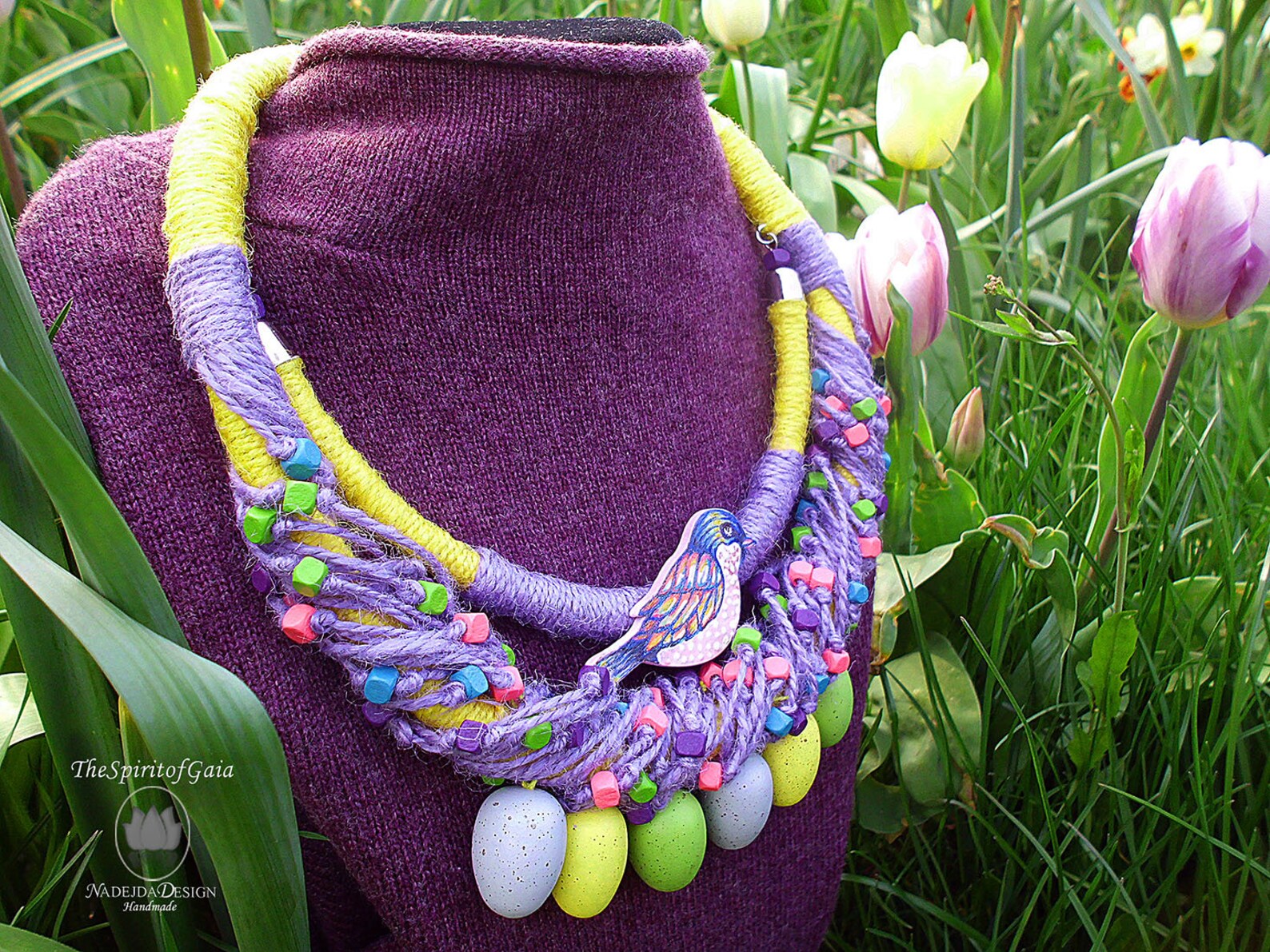 Easter Necklace Chain Easter Jewelry Eco Friendly Unique - Etsy UK