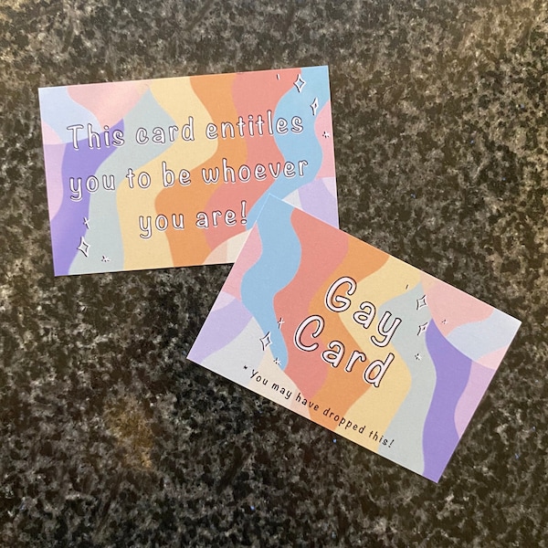 Gay Card - Etsy UK