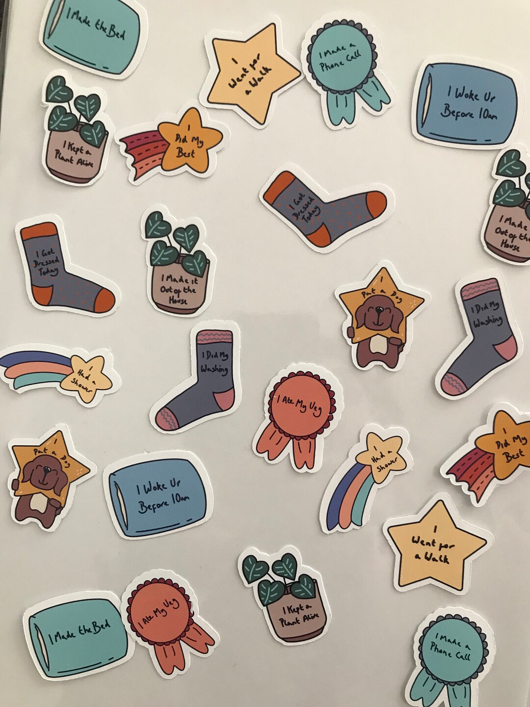 24 Adult Reward Stickers, Mental Health - Sticker - Etsy