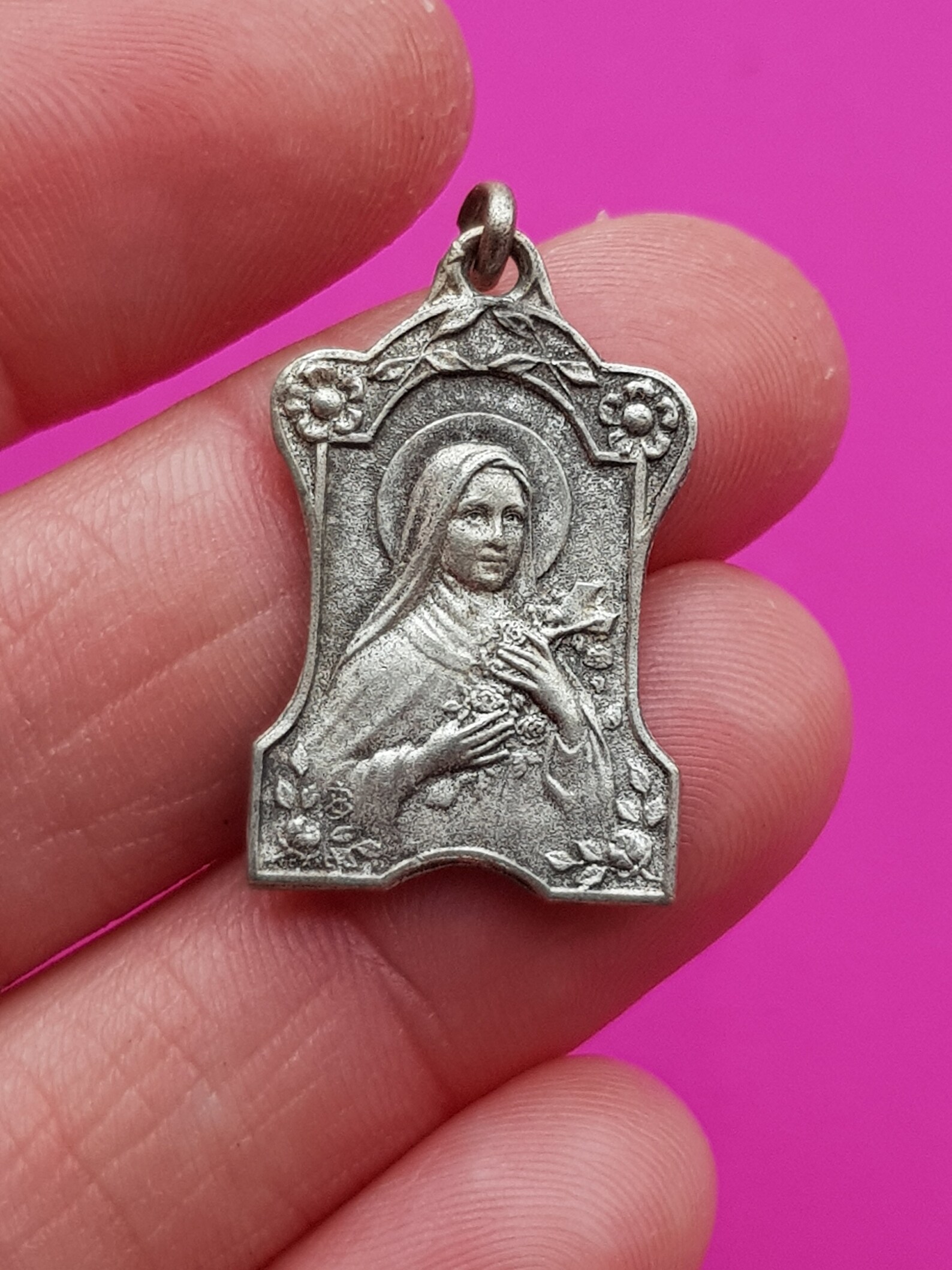 Beautiful Religious Antique French Silver Plated Catholic - Etsy