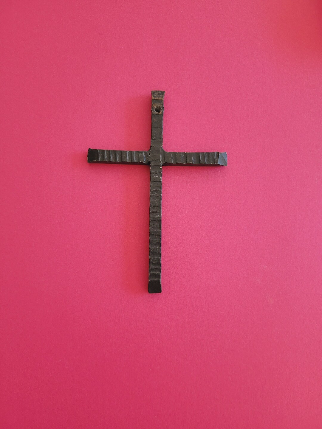 5.5" Religious Vintage French Iron Catholic Crucifix Pendant Holy Cross ...