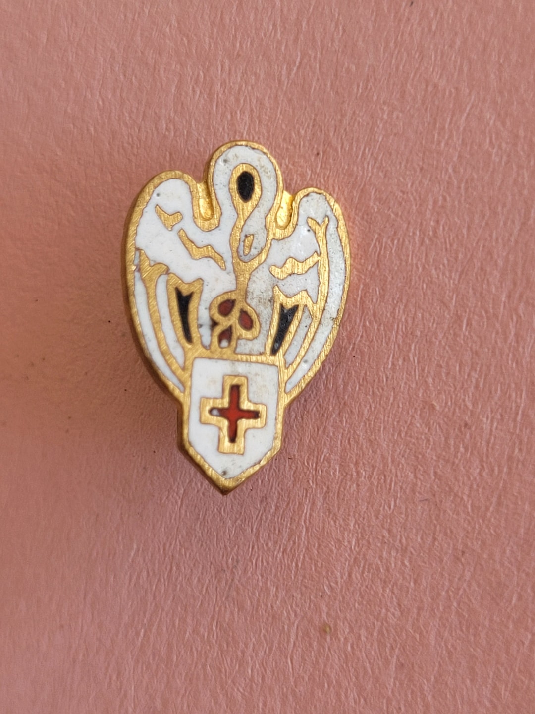 Enamel Vintage Item From the Red Cross Organization, Henri Dunant, Red ...