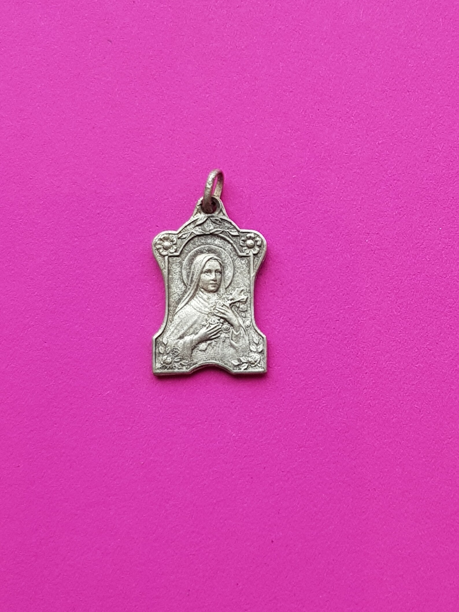 Beautiful Religious Antique French Silver Plated Catholic - Etsy