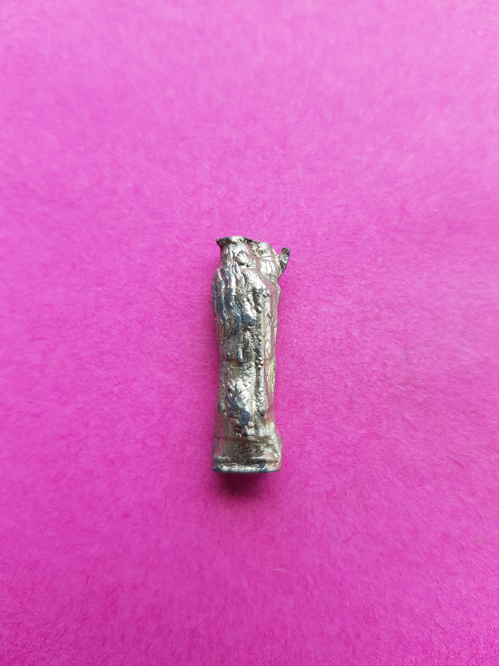 Antique Pocket Shrine, Porta Saint, Travellers Shrine, Little Statue ...